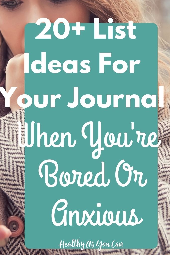 20+ Easy & Creative Journal Lists for ADHD Women When You’re Bored and ...