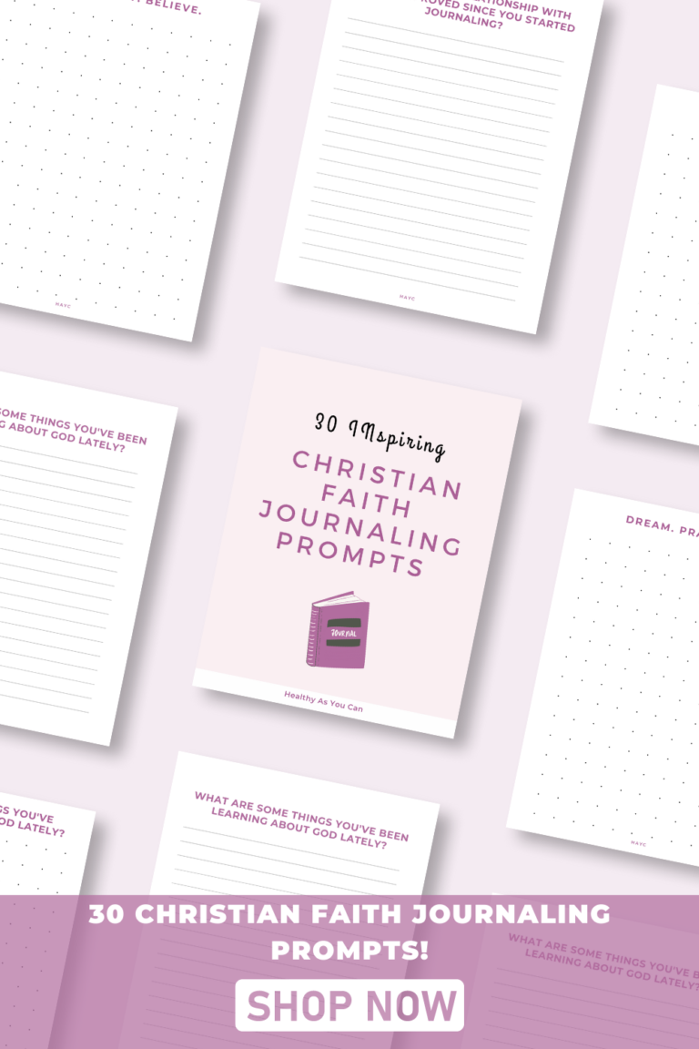 30 Inspiring Christian Faith Journal Prompts To Creatively Elevate Your ...