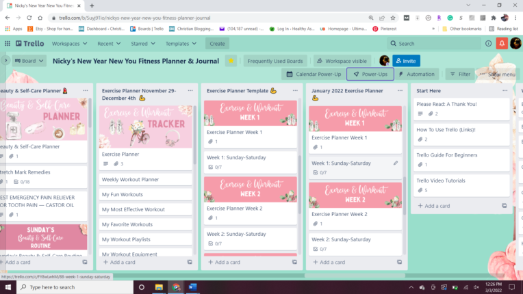 A Creative Digital Fitness Planner: How To Plan Your Way To Amazing ...