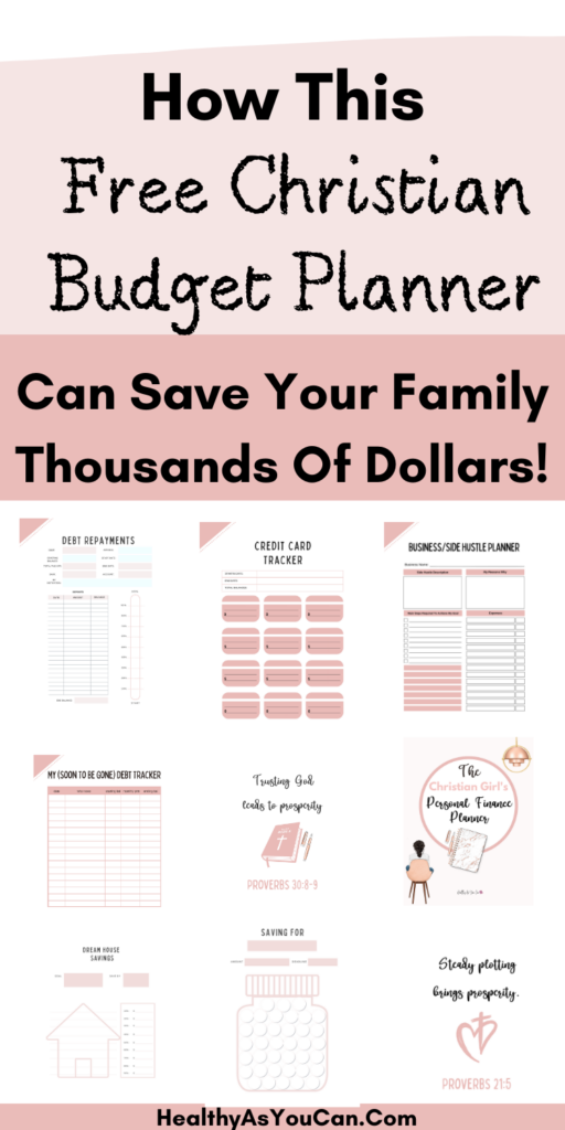 How A Christian Budget Planner Gives You Clear Direction On Your ...