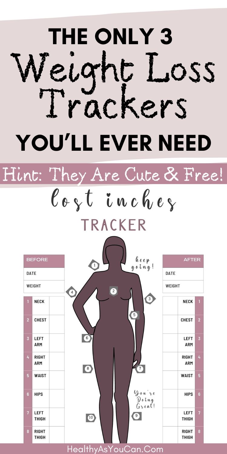 The Only 3 Weight Loss Trackers You Need If You Struggle to Stay ...